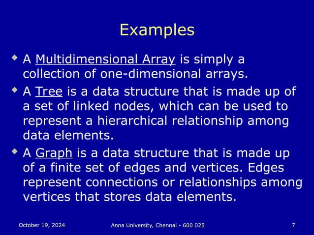 Data structure introduction presentation | PPT