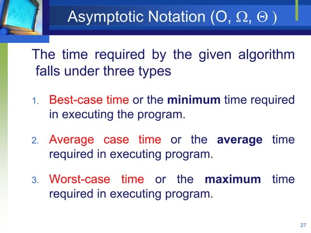 Data Structures and Algorithm Analysis | PPT