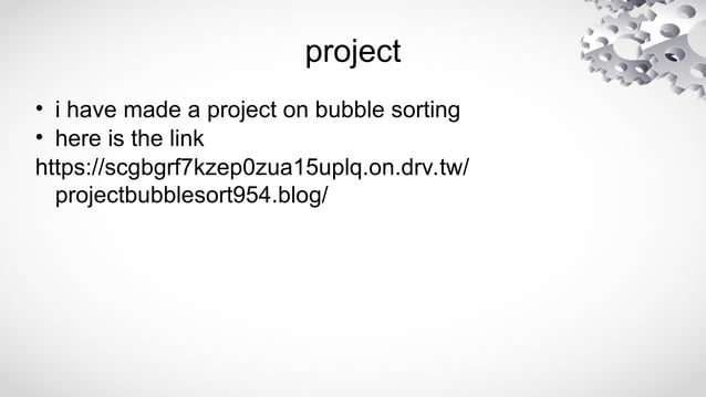 Bubble Sorting Alorithm Data Structure.ppt