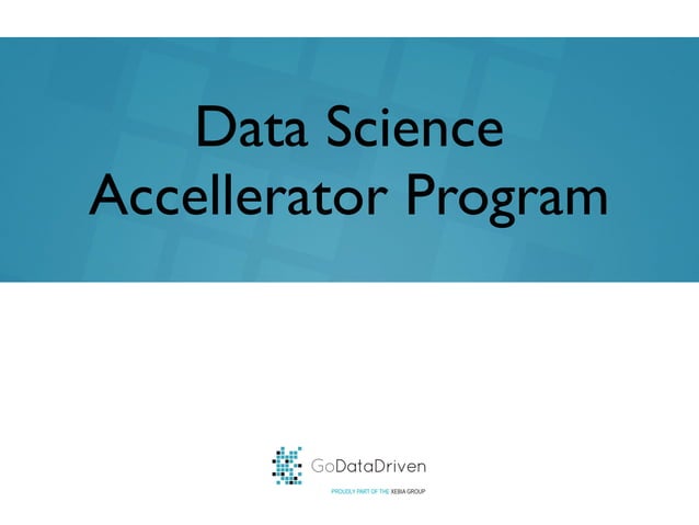 Data Science Accelerator Program | PPT