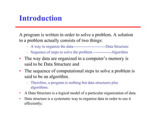 Comprehensive Introduction to Data Structures and Algorithm Analysis | PDF