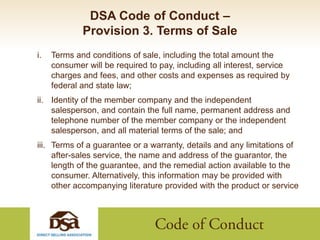 DSA Code of Conduct | PPT