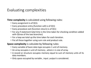DSA Complexity.pptx What is Complexity Analysis? What is the need for Complexity Analysis ...