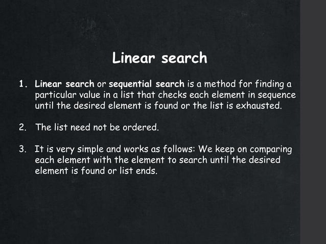 Dsa – data structure and algorithms searching | PPTX