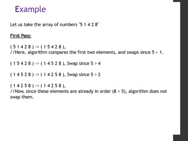 Dsa Data Structure And Algorithms Sorting Pptx Programming Languages Computing