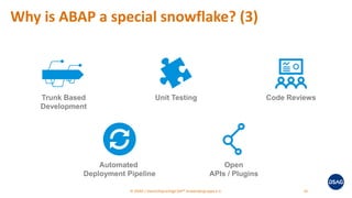DSAG Jahreskongress 2018 - DevOps and Deployment Pipelines in SAP ABAP ...