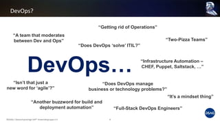DSAG Tech Days 2018 - DevOps in SAP ABAP Landscapes | PPT