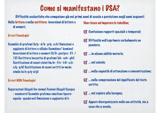 Dsa guida cosa fare a scuola | PDF