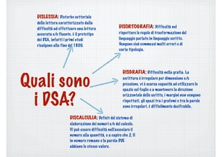 Dsa guida cosa fare a scuola | PPT