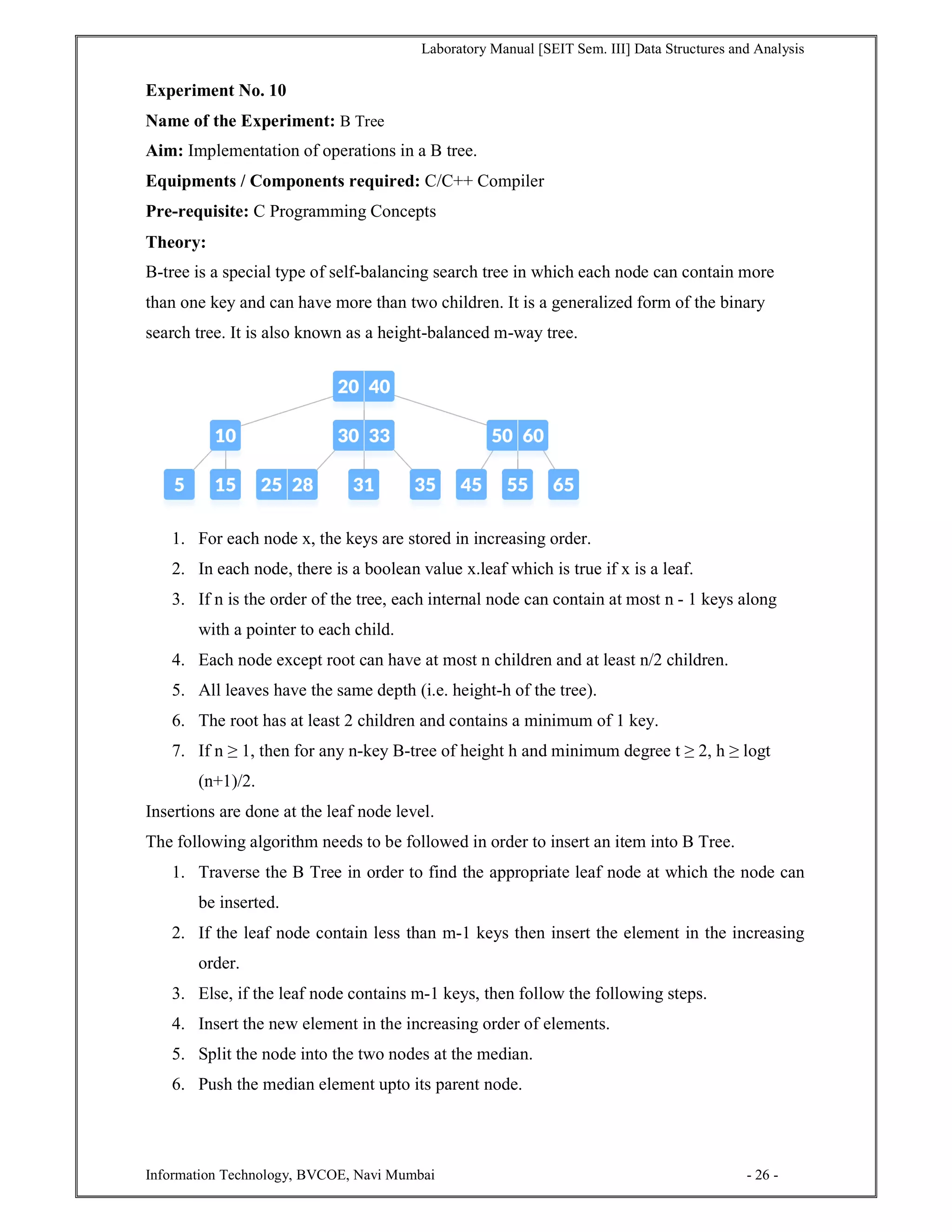 DSA Lab Manual C Scheme.pdf | Databases | Computer Software and ...