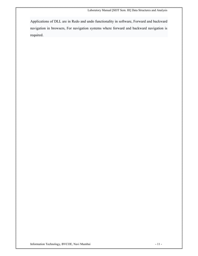 DSA Lab Manual C Scheme.pdf | Databases | Computer Software and Applications