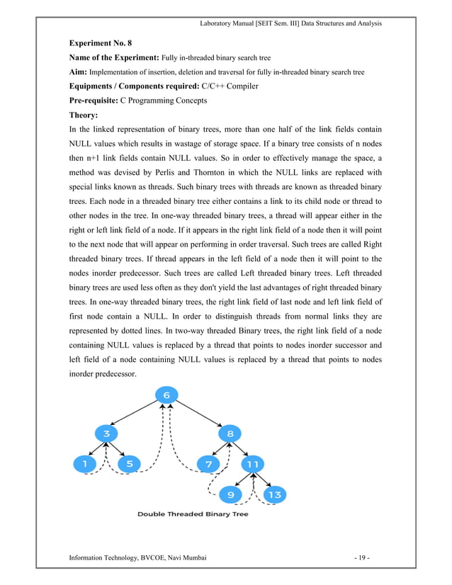 DSA Lab Manual C Scheme.pdf | Databases | Computer Software and Applications