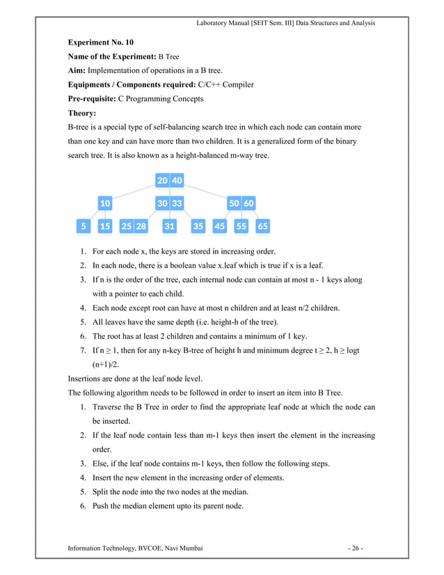 DSA Lab Manual C Scheme.pdf | Databases | Computer Software and ...