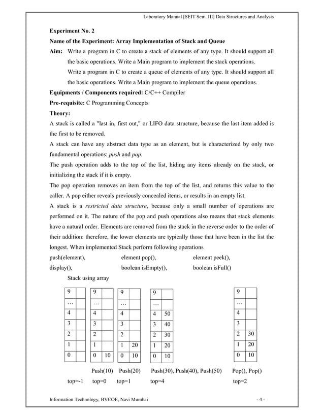 DSA Lab Manual C Scheme.pdf | Databases | Computer Software and Applications