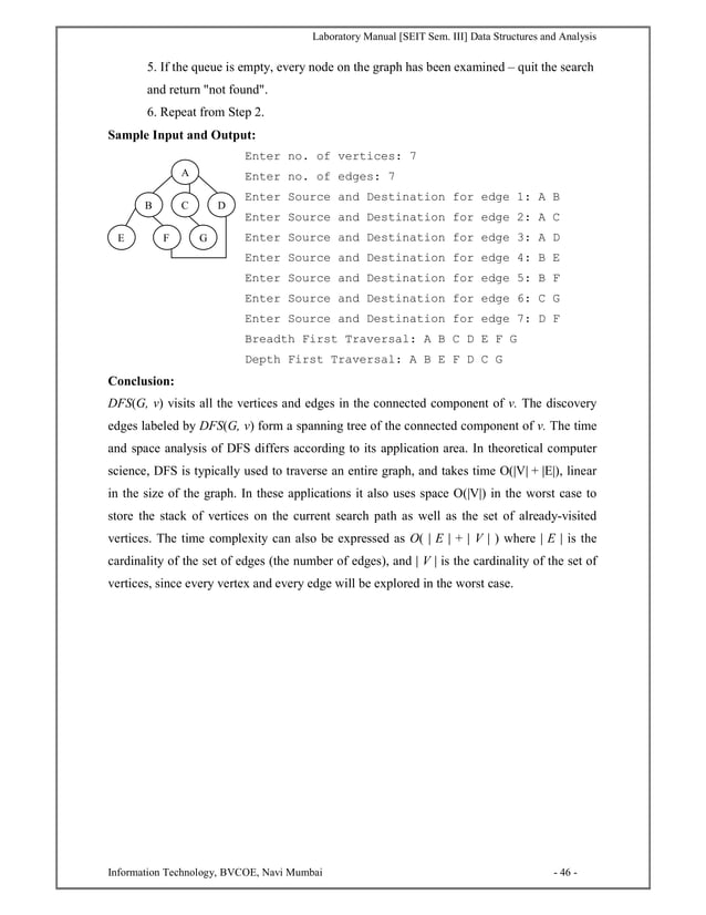 DSA Lab Manual C Scheme.pdf | Databases | Computer Software and Applications