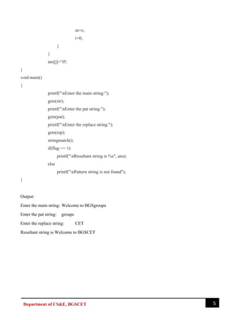 vtu data structures lab manual bcs304 pdf | PDF