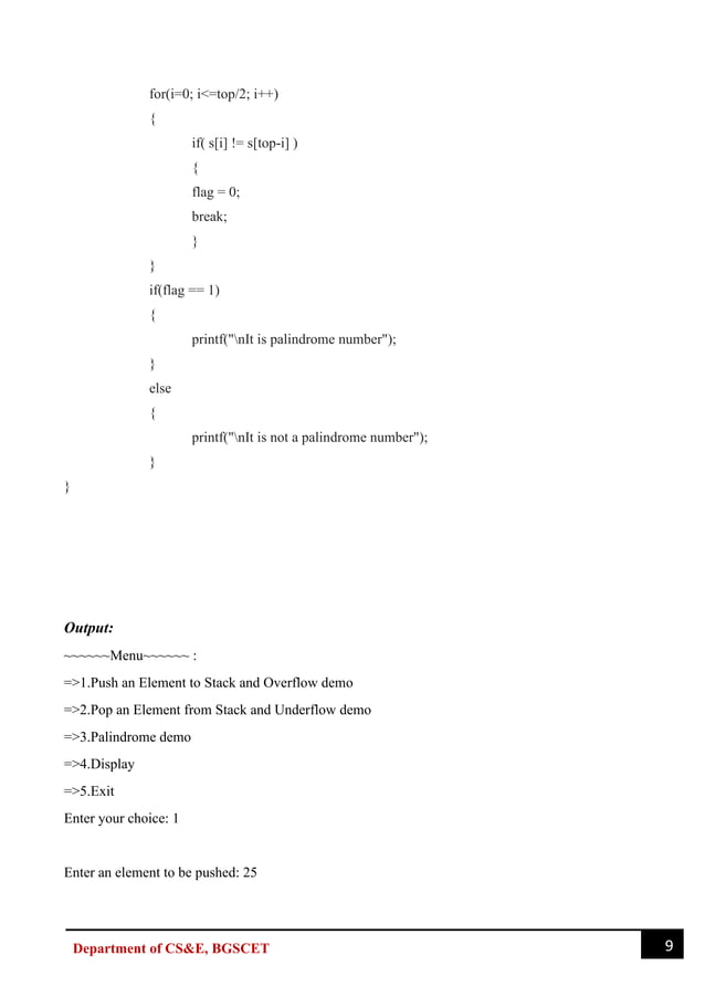 Vtu Data Structures Lab Manual Bcs304 Pdf Pdf 