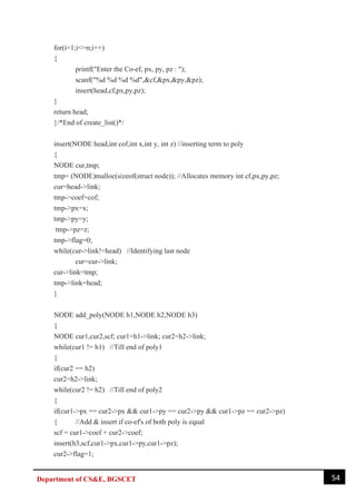 vtu data structures lab manual bcs304 pdf | PDF