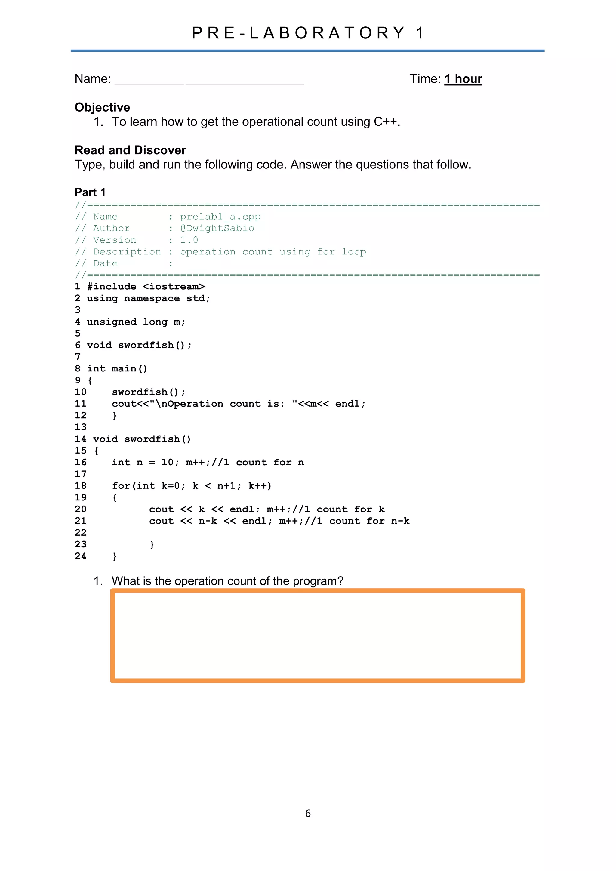 Dsa lab manual version 2 | PDF