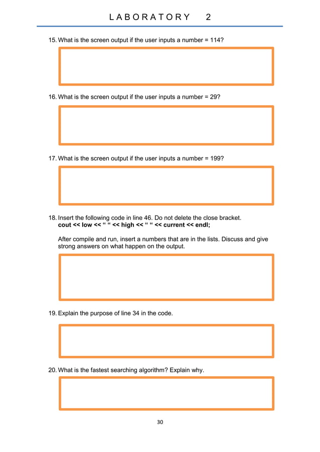 Dsa lab manual version 2 | PDF