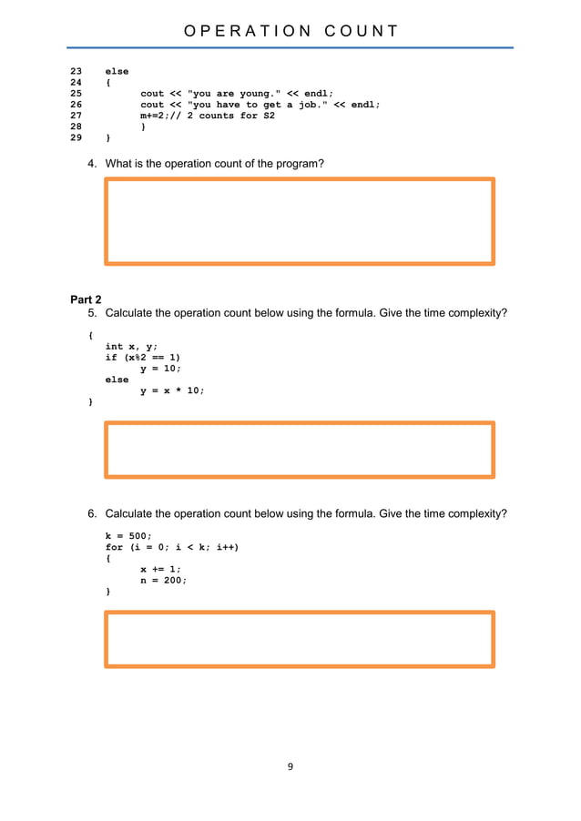 Dsa lab manual version 2 | PDF
