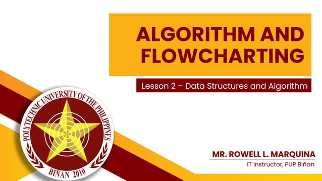 DSA Lesson 2 - Algorithm and Flowcharting.pdf | Programming Languages | Computing