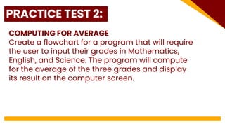 DSA Lesson 2 - Algorithm and Flowcharting.pdf | Programming Languages | Computing