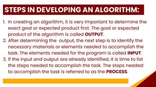 DSA Lesson 2 - Algorithm and Flowcharting.pdf | Programming Languages | Computing