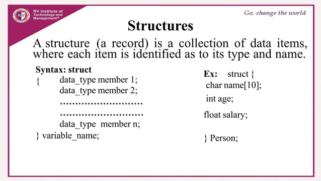 Data Structure & aaplications_Module-1.pptx | Programming Languages | Computing