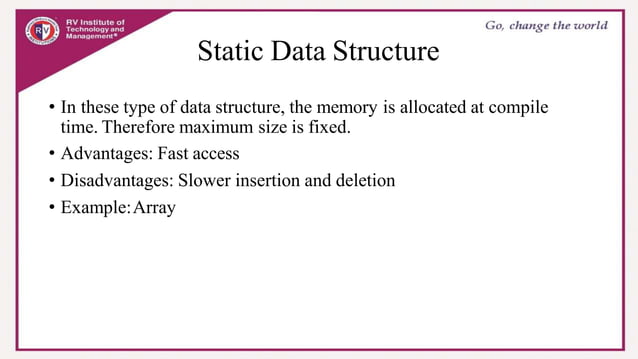Data Structure & aaplications_Module-1.pptx | Programming Languages | Computing
