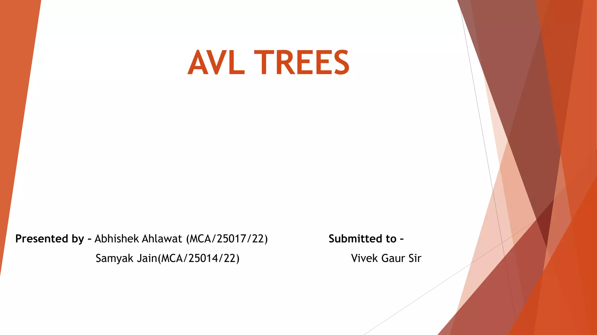 AVL tree PPT.pptx