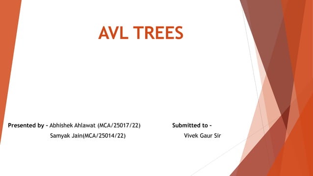 AVL tree PPT.pptx