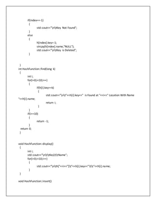 Dsa pract1.docx | Programming Languages | Computing