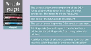 Disabled Students Allowances | PPTX