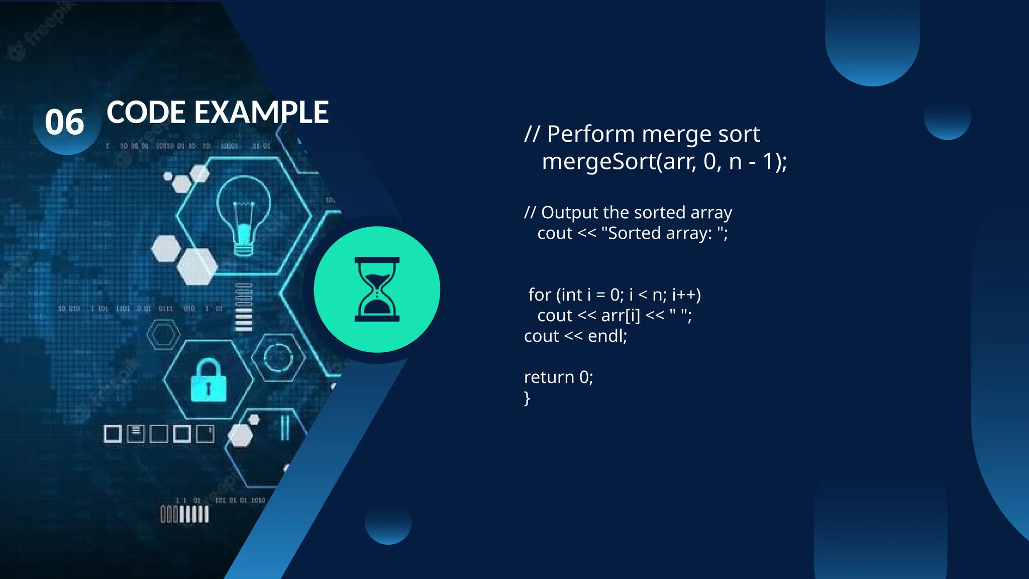 dsa presentation on merge sorting in C++.pptx