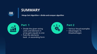 dsa presentation on merge sorting in C++.pptx