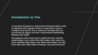 Understanding Tree Data Structure and Its Applications | PPTX