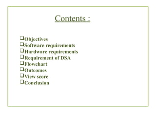 DSA_project_ppt.pptx_from Sumit sahoo143 | PPT