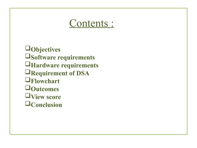 DSA_project_ppt.pptx_from Sumit sahoo143 | PPT