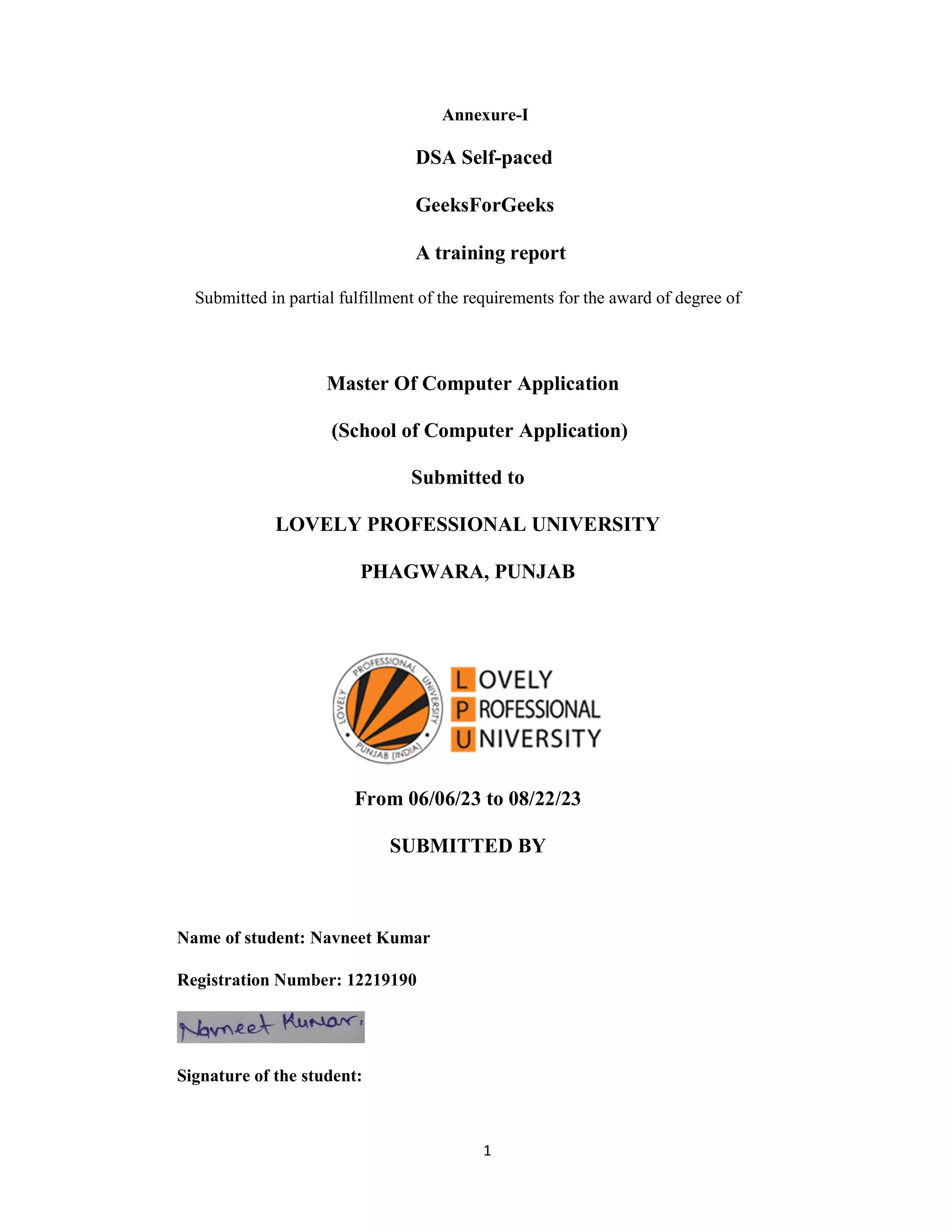 DSA Report.pdf | Programming Languages | Computing