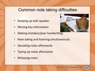 Notetaking solutions | PPT