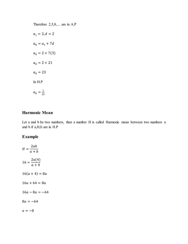 Sequence and Series Word File || Discrete Structure | PDF Sequence and Series Word File || Discrete Structure | PDF