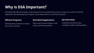 DSA unpluggedEventByGDGOncampusAtMedcaps.pptx | Programming Languages | Computing