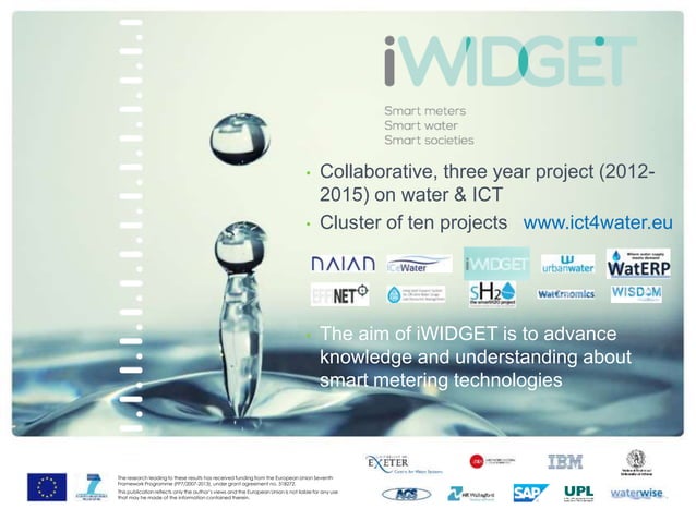 Intelligent / Smart Water Systems | PPTX