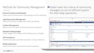 ERP for Community Management - Oracle NetSuite | PDF | Business Utilities | Business