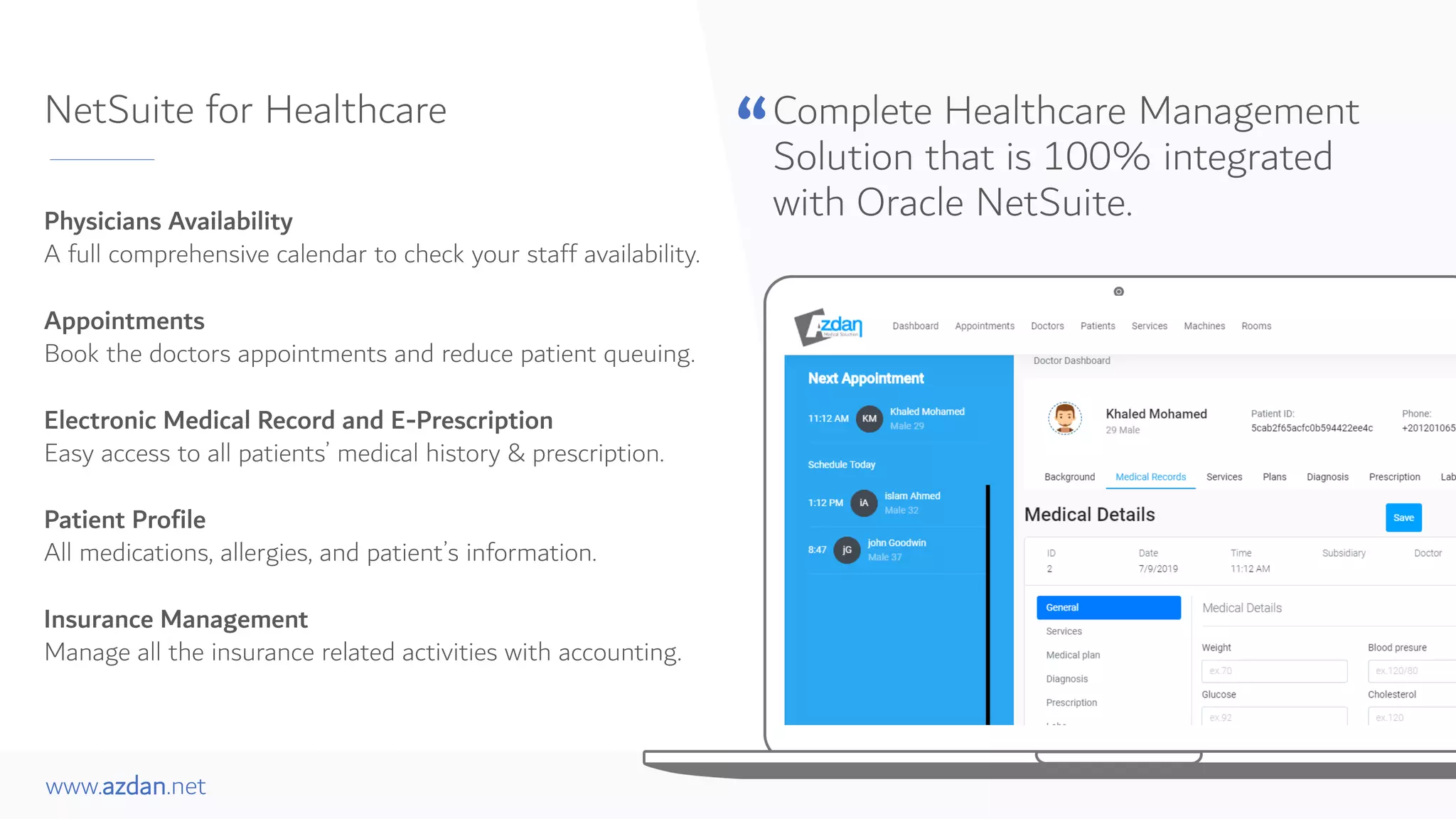 ERP for Healthcare - Oracle NetSuite | PDF