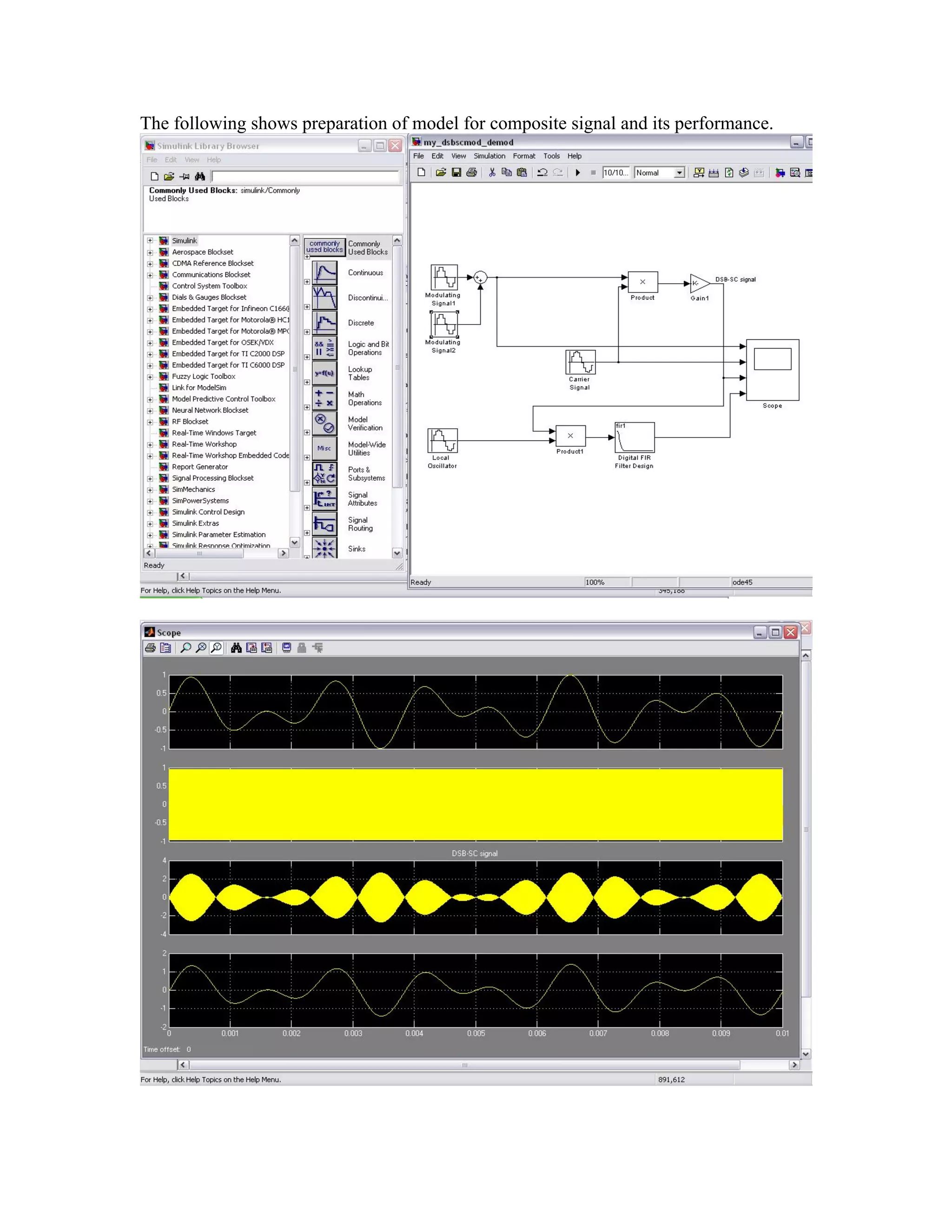 Double Side Band Suppressed Carrier Dsb Sc Modulation Demodulation