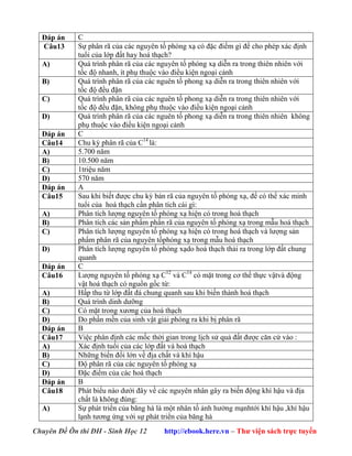 độT biến nhiễm sắc thể nst | PDF