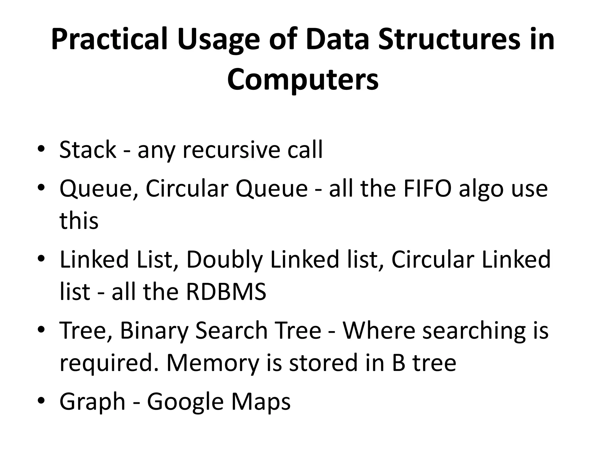 Data Structure Complete Basic Overview Ppt