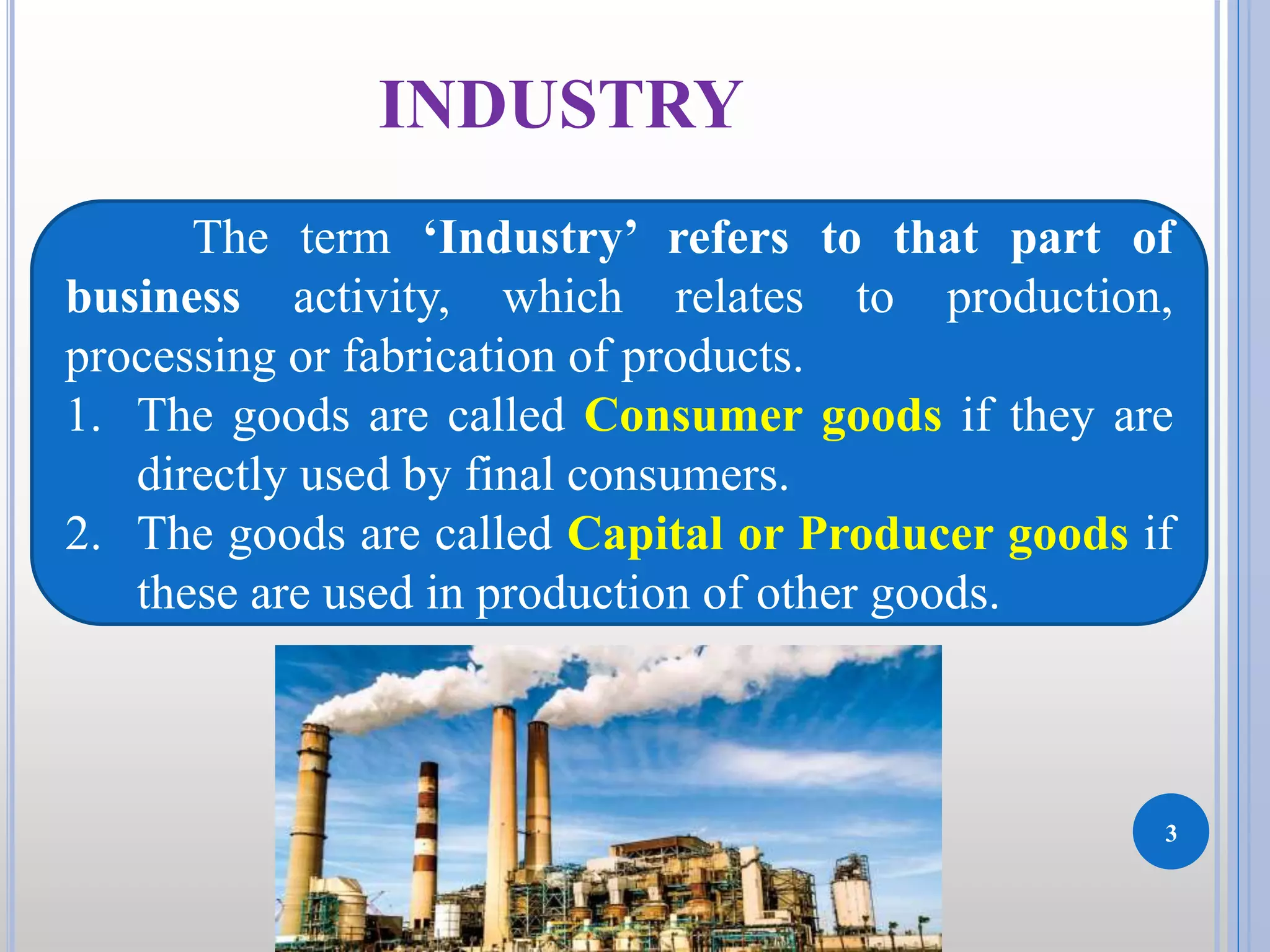 DSBM- 1: Introduction to Industry | PPT